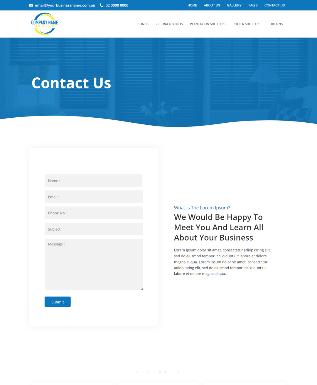 Premium Templates – DSIGNS Web Templates